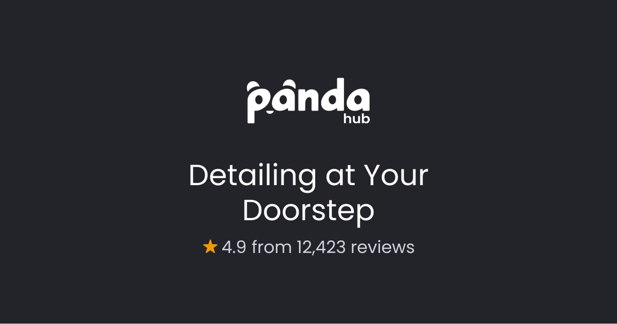 Mobile Car Detailing in Houston, TX🚗 | Panda Hub